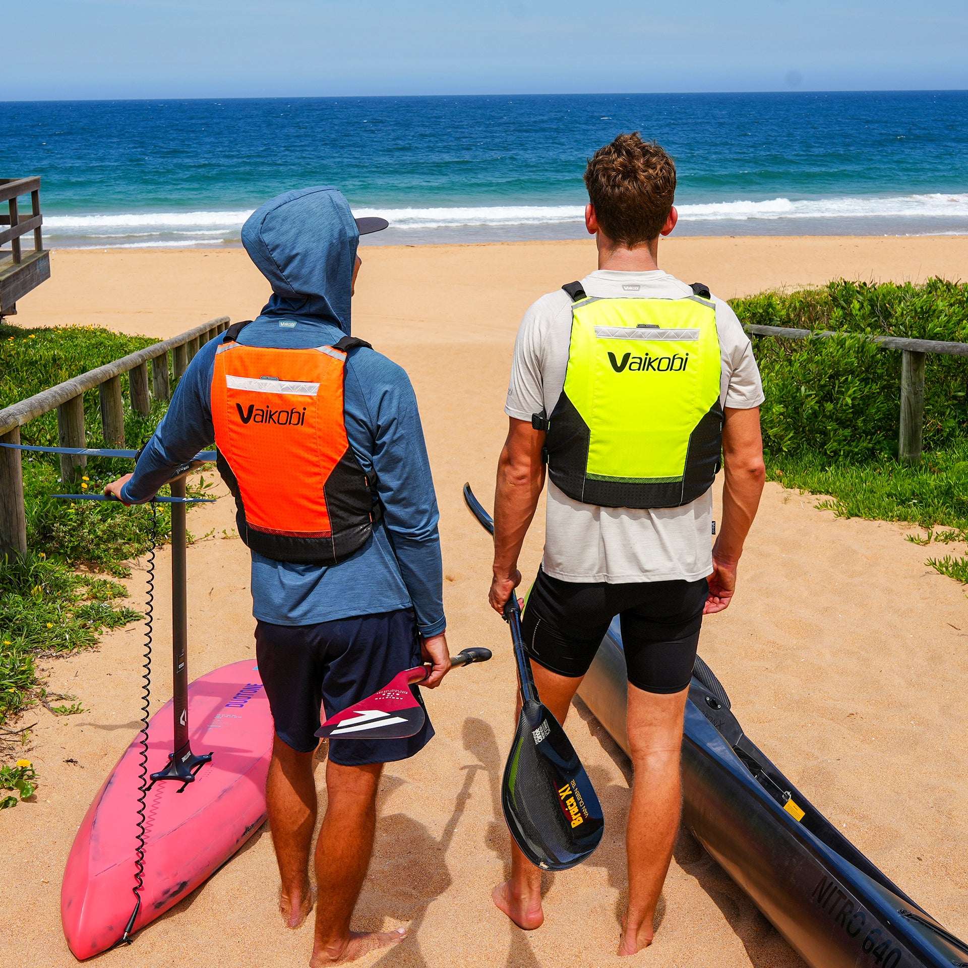 V4 Ocean Racing PFD Life Jacket - Fluro Orange – Vaikobi