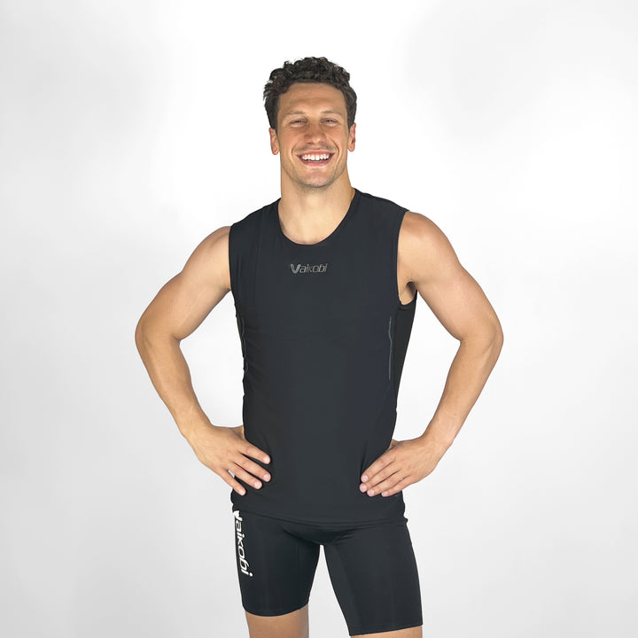 VCOLD Base Layer Vest - Black | Vaikobi