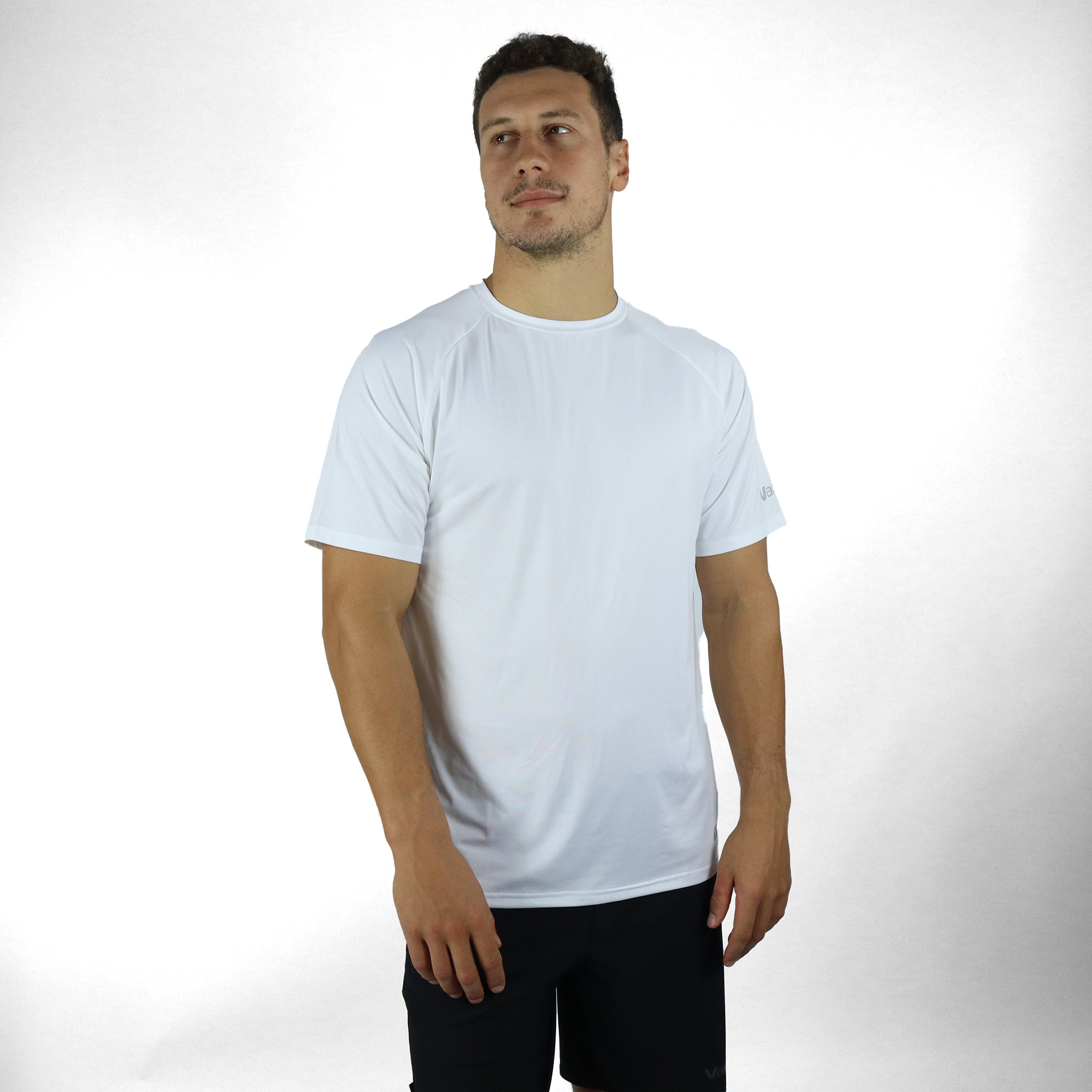 UV Ocean Tech Short Sleeve Tee - White | Vaikobi
