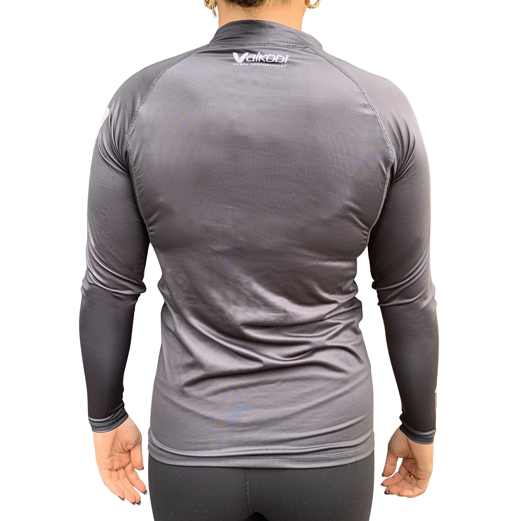 Long Sleeve Rash Top - Charcoal | Vaikobi