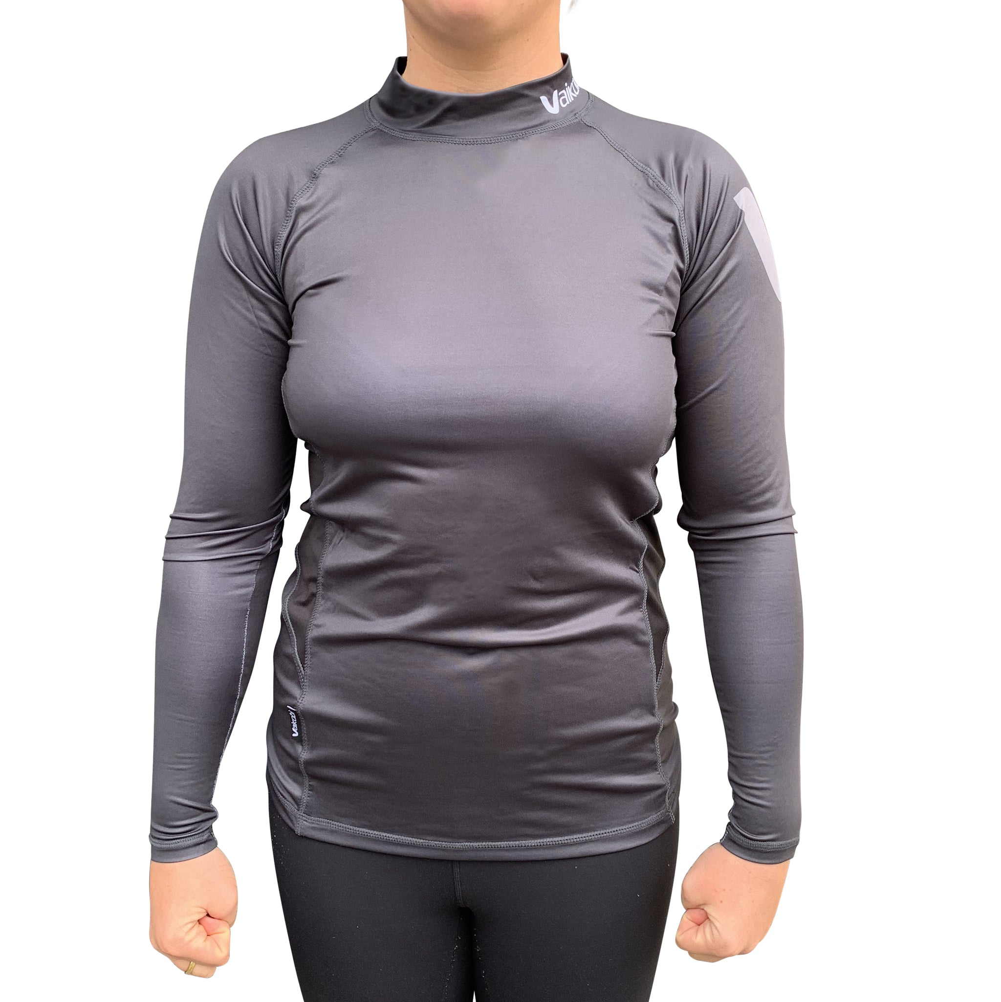 Long Sleeve Rash Top - Charcoal | Vaikobi