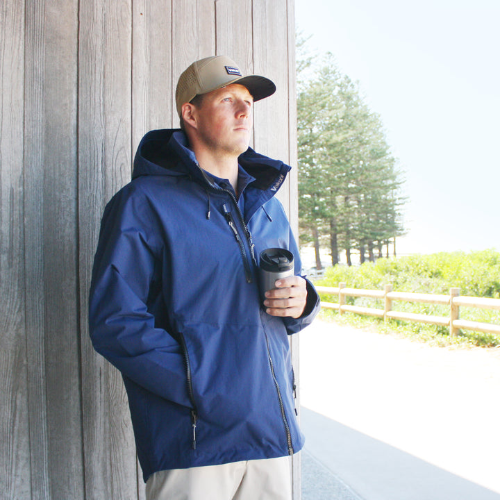 Hamilton Jacket - Navy | Vaikobi