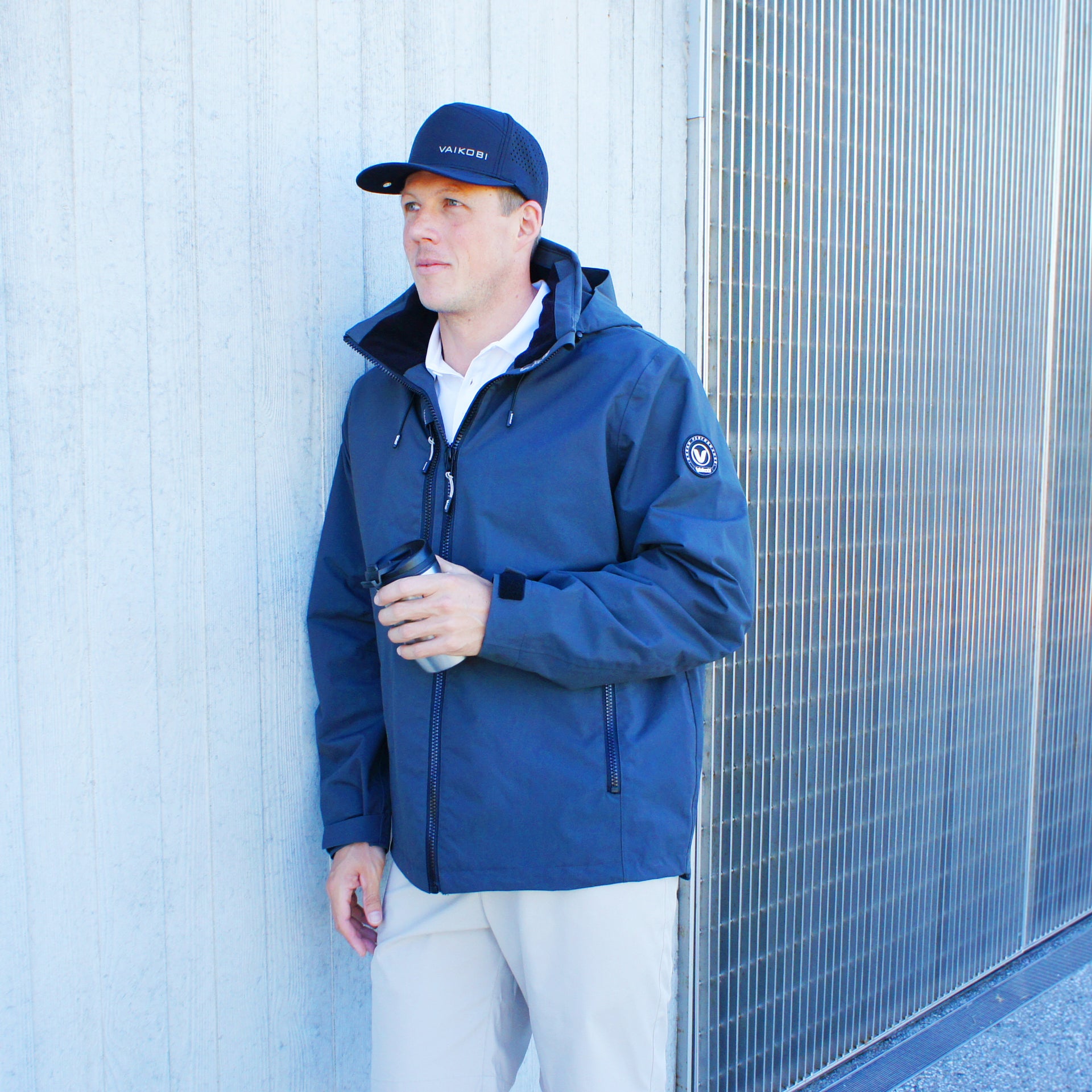 Hamilton Jacket - Navy – Vaikobi